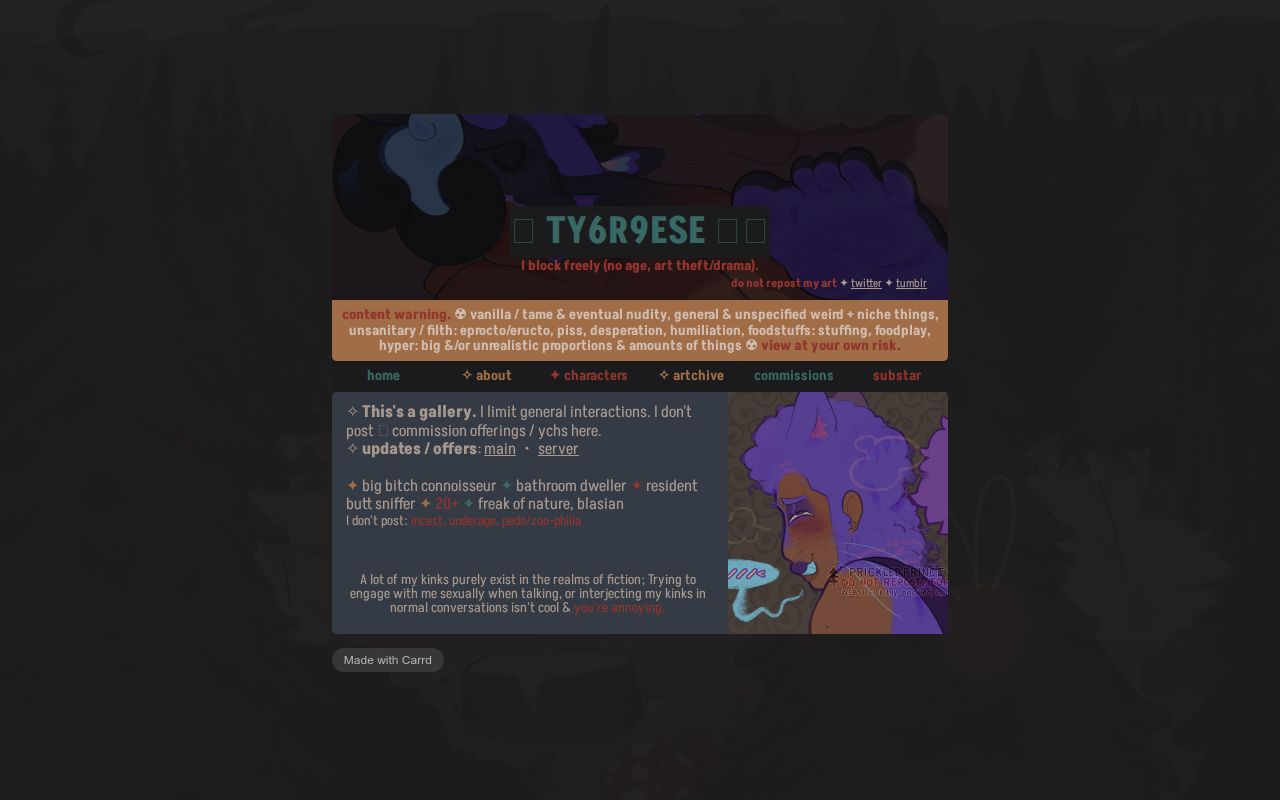 🔞 bathroom dweller